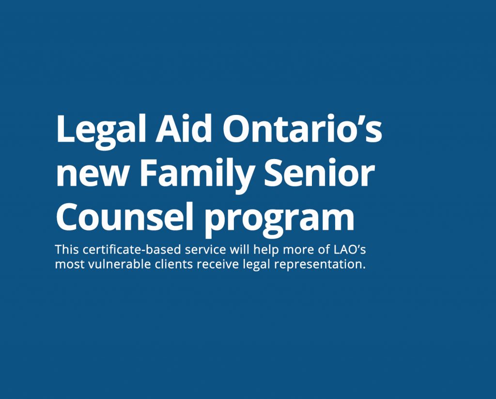 Legal Aid Ontario